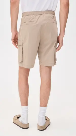 Paul Smith Belted Cargo Shorts - Tan