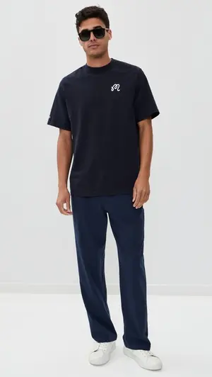 MALBON Bermuda Championship Tee - Midnight