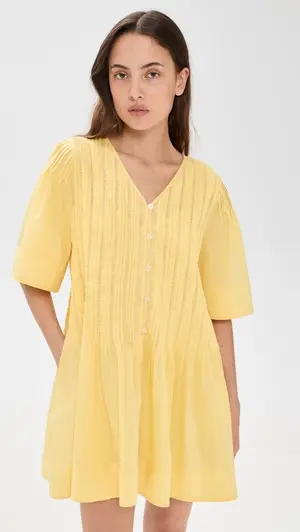 Sea Alberte Solid Mini Dress