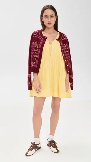 Sea Alberte Solid Mini Dress