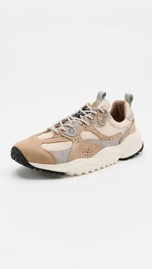 FLOWER MOUNTAIN Wave Sneakers - Beige Cream