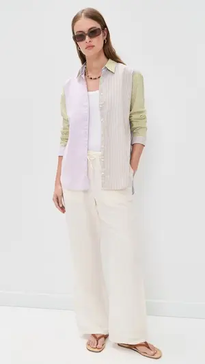 Xirena Beau Striped Shirt
