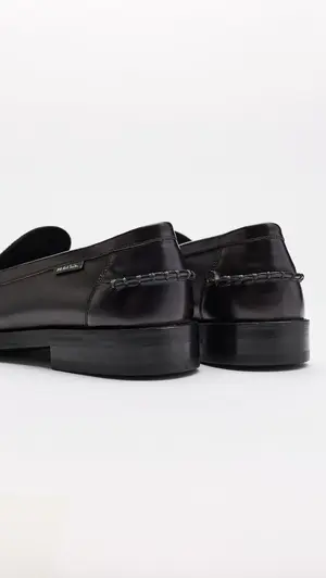 Paul Smith Leather Loafers - Black