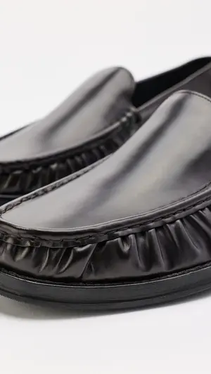 Paul Smith Leather Loafers - Black