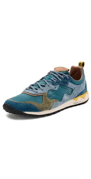 Flower Mountain Perforated Shoes For Men