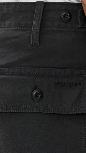Filson Field Supply Pants - Washed Faded Black