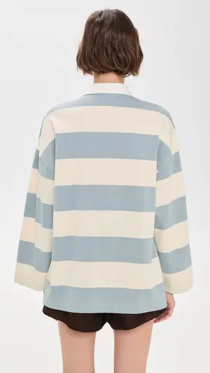 Strut This Chester Long Sleeve Rugby Shirt