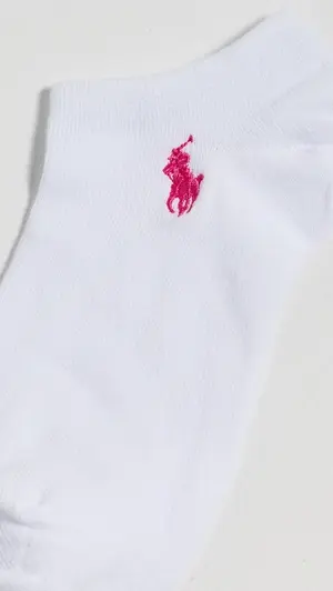 Polo Ralph Lauren Ultra Low Cut Flat Knit Socks 6-pack