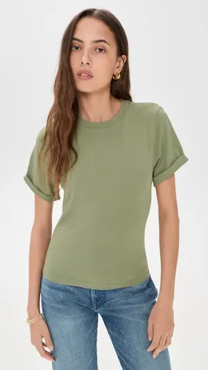 Ba&sh Blanca T-shirt - Kaki