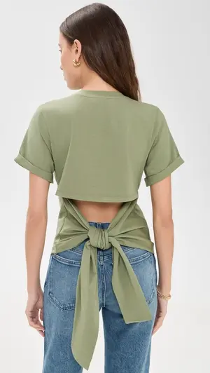 Ba&sh Blanca T-shirt - Kaki