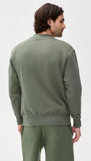 POWER GOODS Loopback Crewneck Sweatshirt