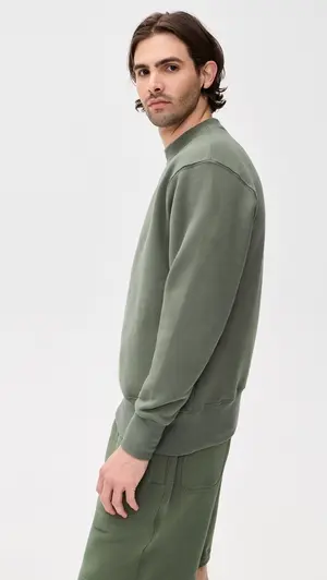 POWER GOODS Loopback Crewneck Sweatshirt