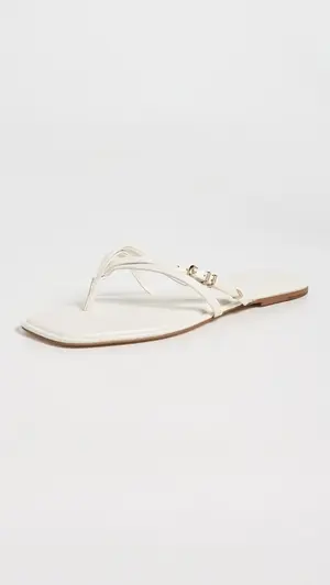 FAVORITE DAUGHTER Cameron Sandals - White