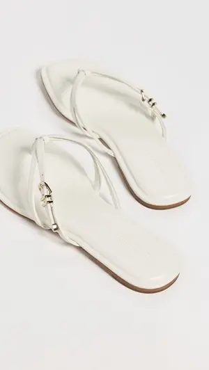 FAVORITE DAUGHTER Cameron Sandals - White