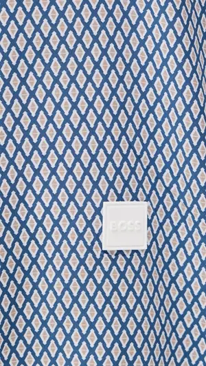BOSS Beach Shirt - Open Blue