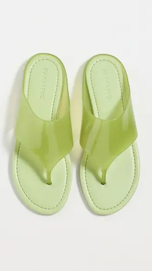 Farm Rio Jelly Flat Sandals