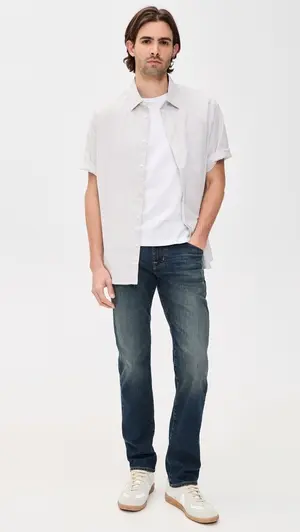 Ag Everett Slim Straight Denim Jeans - Manzanita