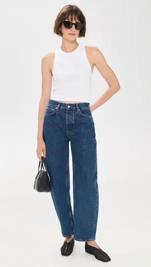 ANINE BING Fritz Jeans - Clean Indigo