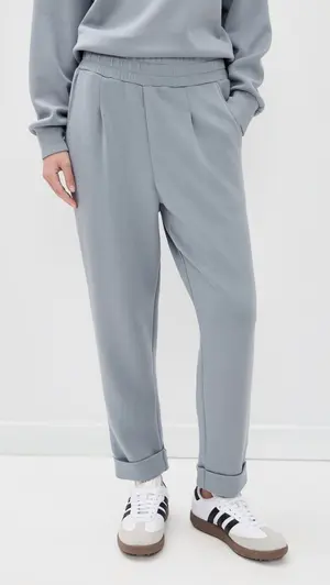 Varley Rolled Cuff Pants - Wind Blue