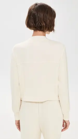 Varley Hartwell Button Through Sweat Jacket