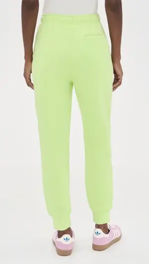 Lacoste Cotton Jersey Sweatpants - Lime Green