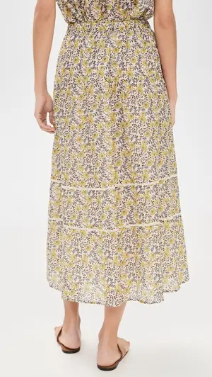 Xirena Agatha Floral Print Skirt