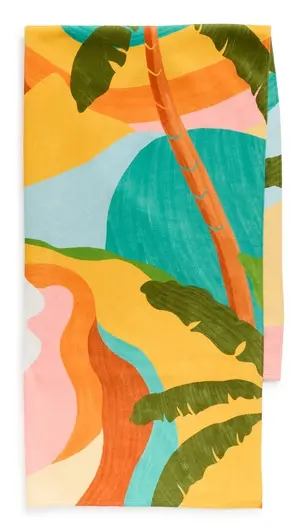Farm Rio Carioca Landscape Beach Towel