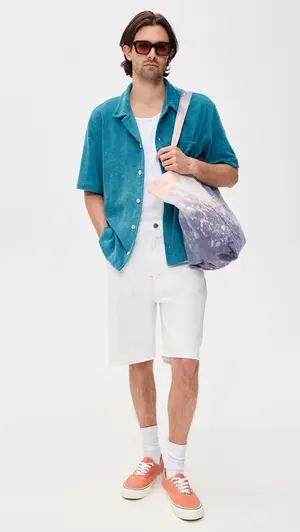 Howlin' Terry Cocktail Shirt - Aqua Blues