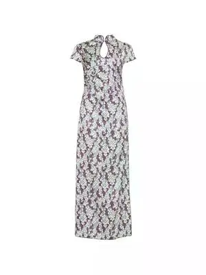 DES_PHEMMES Floral-print Maxi Dress