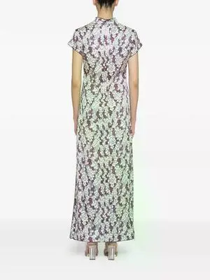 DES_PHEMMES Floral-print Maxi Dress