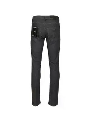 Emporio Armani Logo-patch Jeans