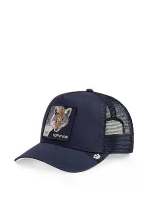 GOORIN BROS Square-patch Cap - Blue