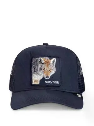 GOORIN BROS Mirage Survivor Square-patch Baseball Cap - Blue