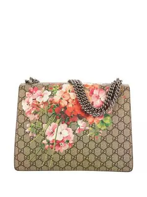 Gucci Dionysus Blooms Shoulder Bag - Neutrals