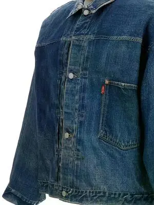 Junya Watanabe Relaxed-fit Denim Jacket - Blue
