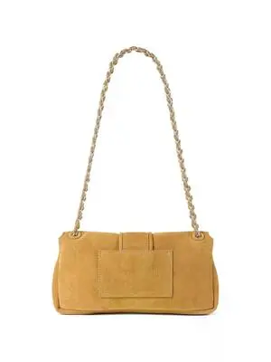 Jacquemus Bambino Leather Shoulder Bag - Neutrals