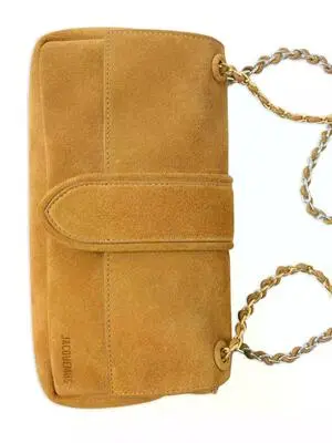 Jacquemus Bambino Leather Shoulder Bag - Neutrals
