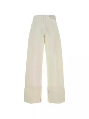 Givenchy Wide-leg Jeans - Neutrals