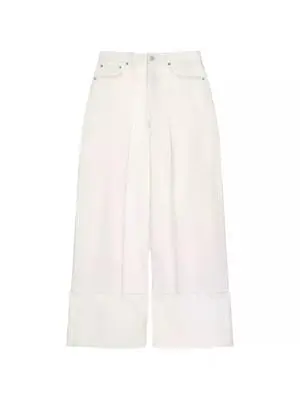 Givenchy Wide-leg Jeans - Neutrals