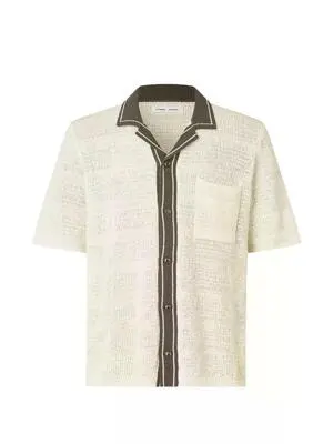SAMSOE SAMSOE Chest-pocket Shirt - Neutrals