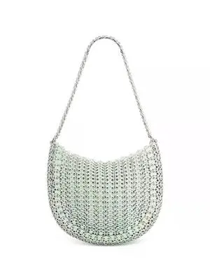 Rabanne Chain-strap Shoulder Bag - Green