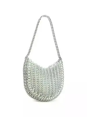 Rabanne Chain-strap Shoulder Bag - Green