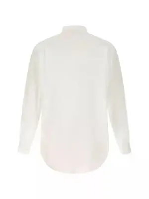 Comme Des Garçons Contrast Insert Shirt - White