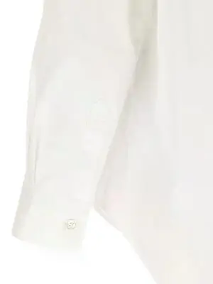 Comme Des Garçons Contrast Insert Shirt - White
