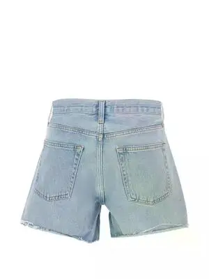 AGOLDE Parker Long Denim Shorts - Blue