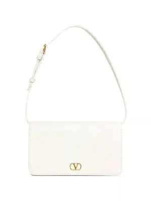Valentino Garavani Logo-plaque Leather Shoulder Bag