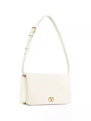 Valentino Garavani Logo-plaque Leather Shoulder Bag