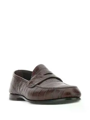 FABI Glove Loafers - Brown