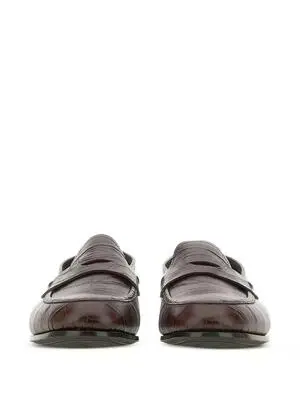 FABI Glove Loafers - Brown