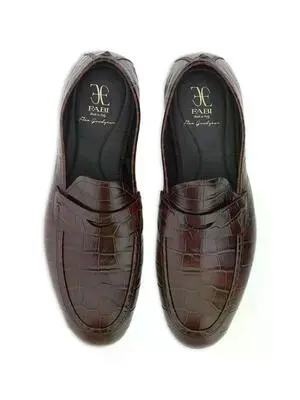 FABI Glove Loafers - Brown